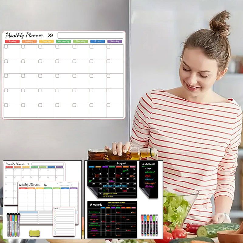 🎊Free Shipping🎊Magnetic Erasable Calendar Set – yamloveme