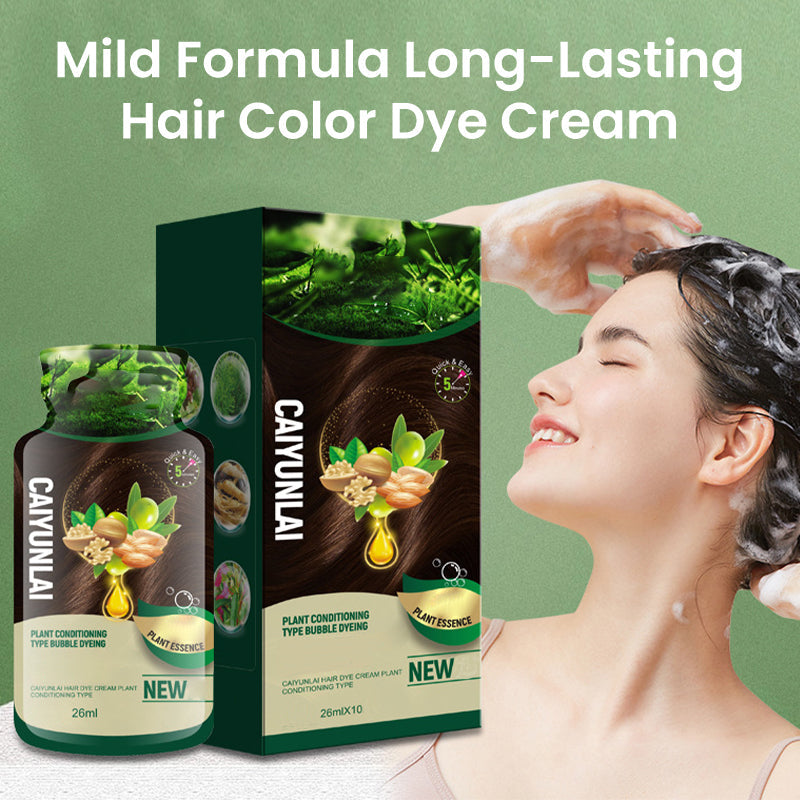Mild Formula Long-Lasting Hair Color Dye Cream – yamloveme