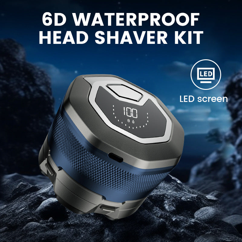6D Waterproof Head Shaver Kit for Bald Men – yamloveme