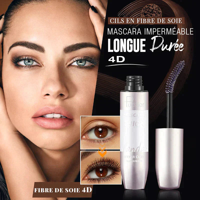 🔥BUY 1 GET 1 FREE🔥Long lasting waterproof mascara 4D Silk fiber lashes ...